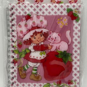 Strawberry Shortcake and Custard Tab Journal - Etsy