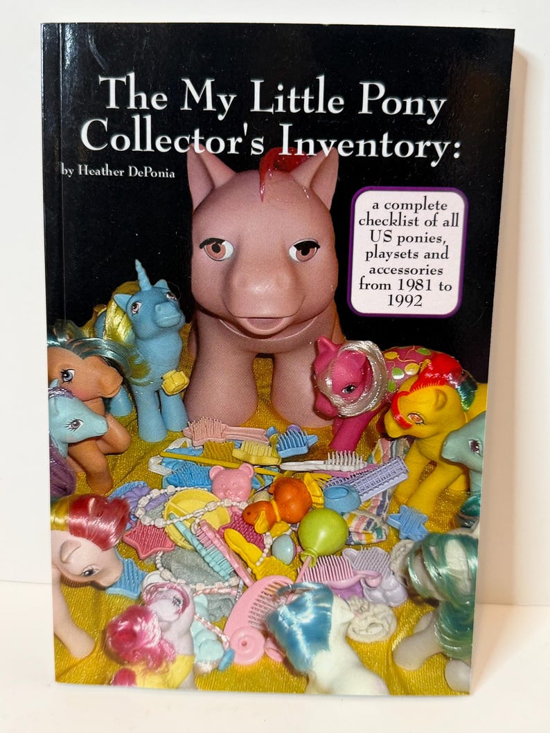 G1 My Little Pony Collectors Checklist Book - Etsy