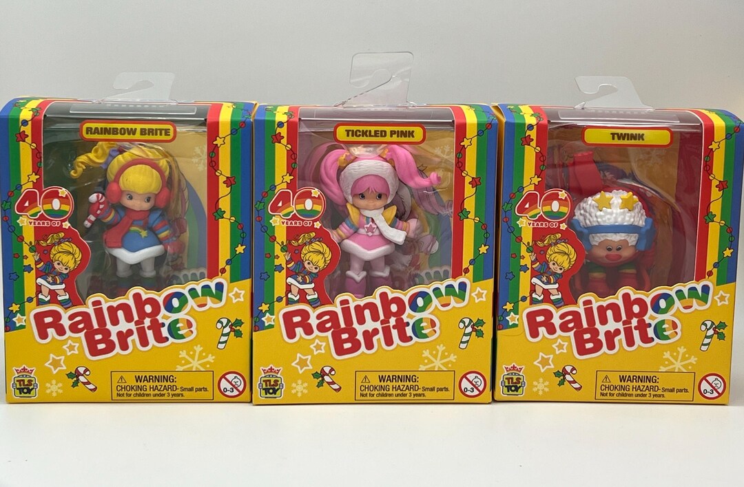 Rainbow Brite the Loyal Subjects Holiday Christmas Mini Figures ...