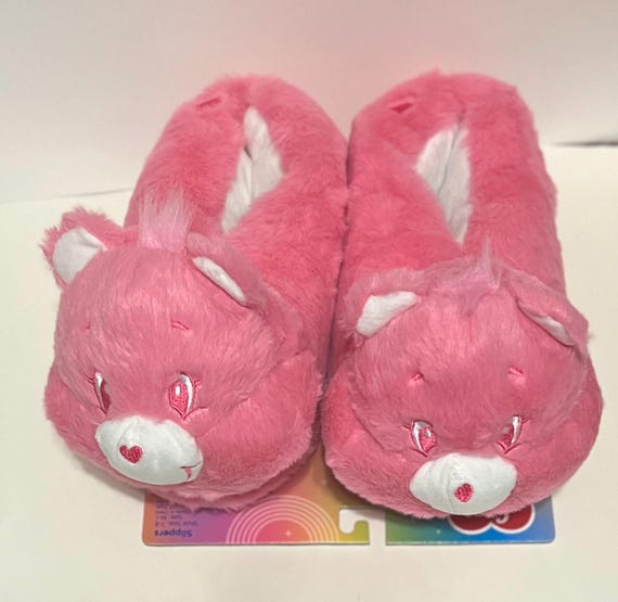 Care Bears Cheer Bear slippers Ladies size M (7-8) - Gem