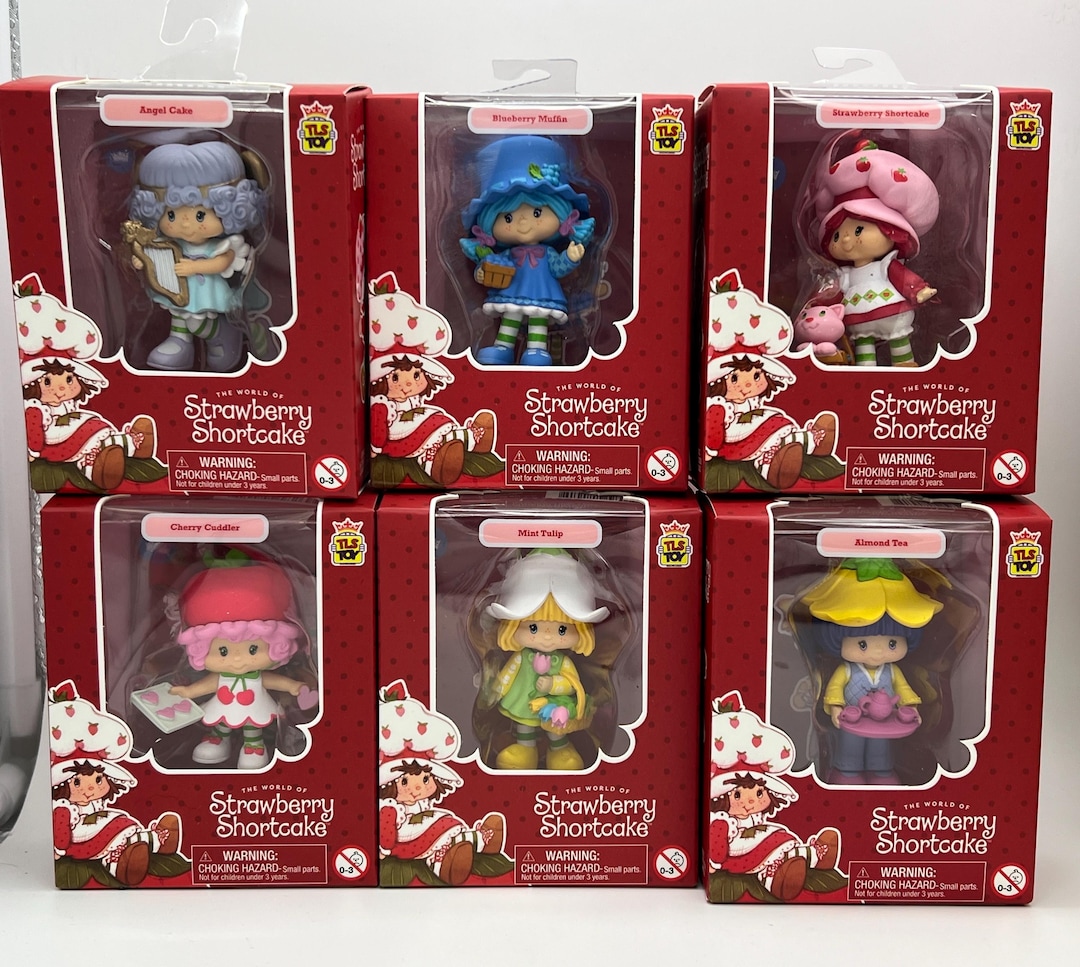 Strawberry Shortcake the Loyal Subjects Mini Figures Complete Set - Etsy