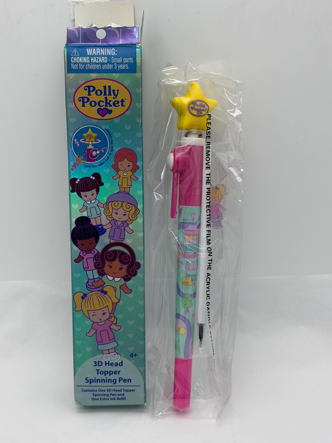 Polly Pocket Blind Box 3D Head Topper Spinning Pen - Etsy