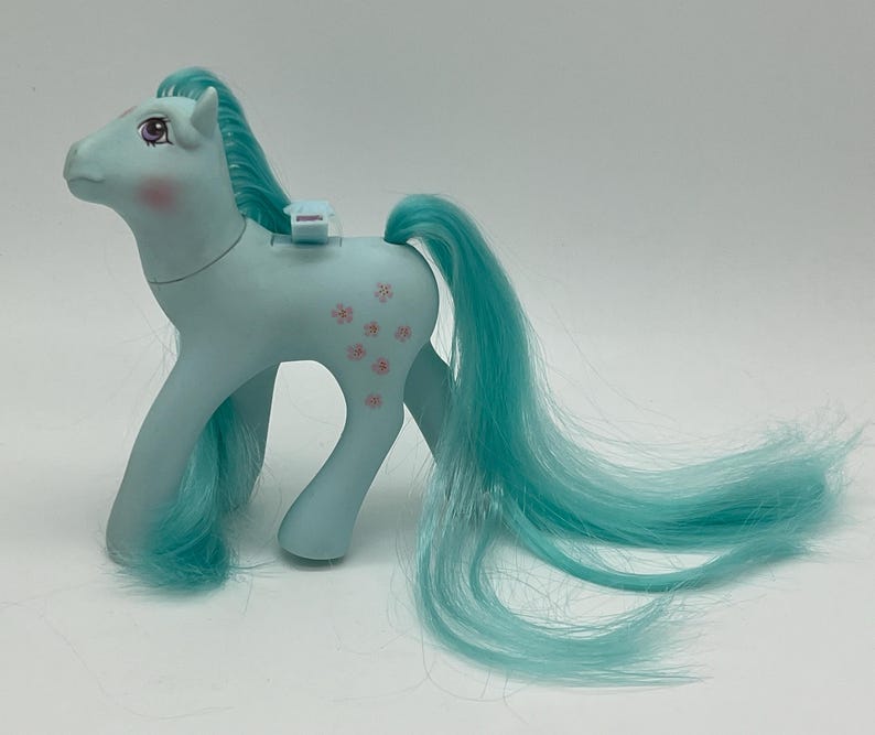 G1 My Little Pony Peach Blossom Flutter Pony - Etsy
