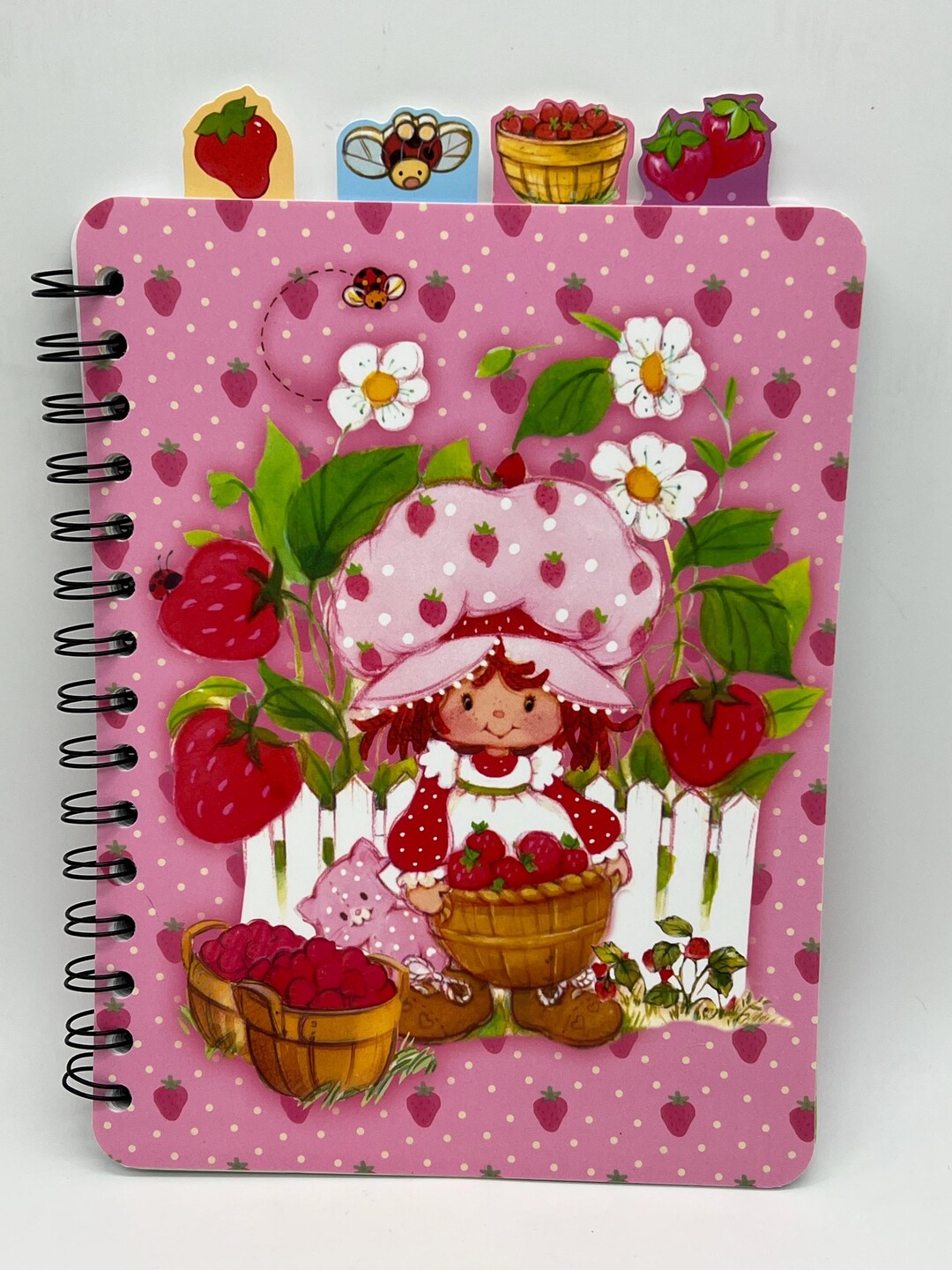 Strawberry Shortcake Tab Journal - Etsy