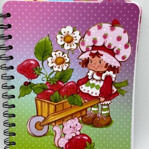 Strawberry Shortcake Tab Journal - Etsy