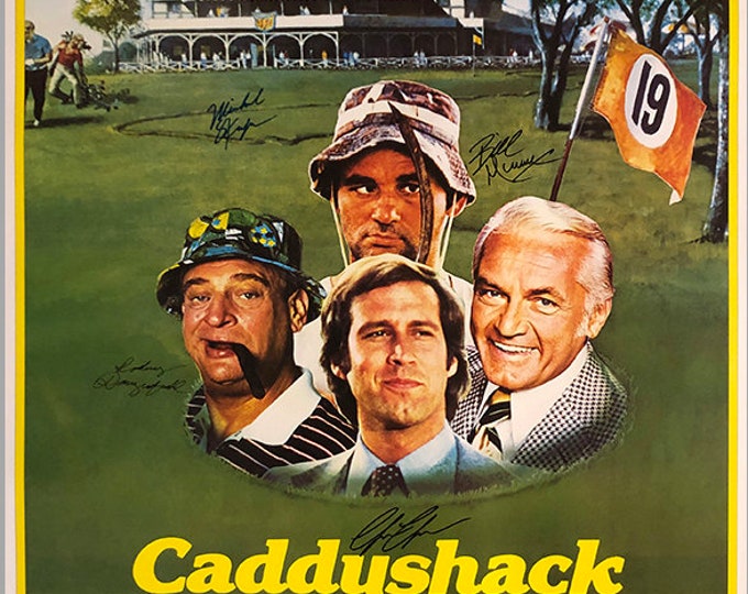 Signed Caddyshack Movie Poster - Etsy