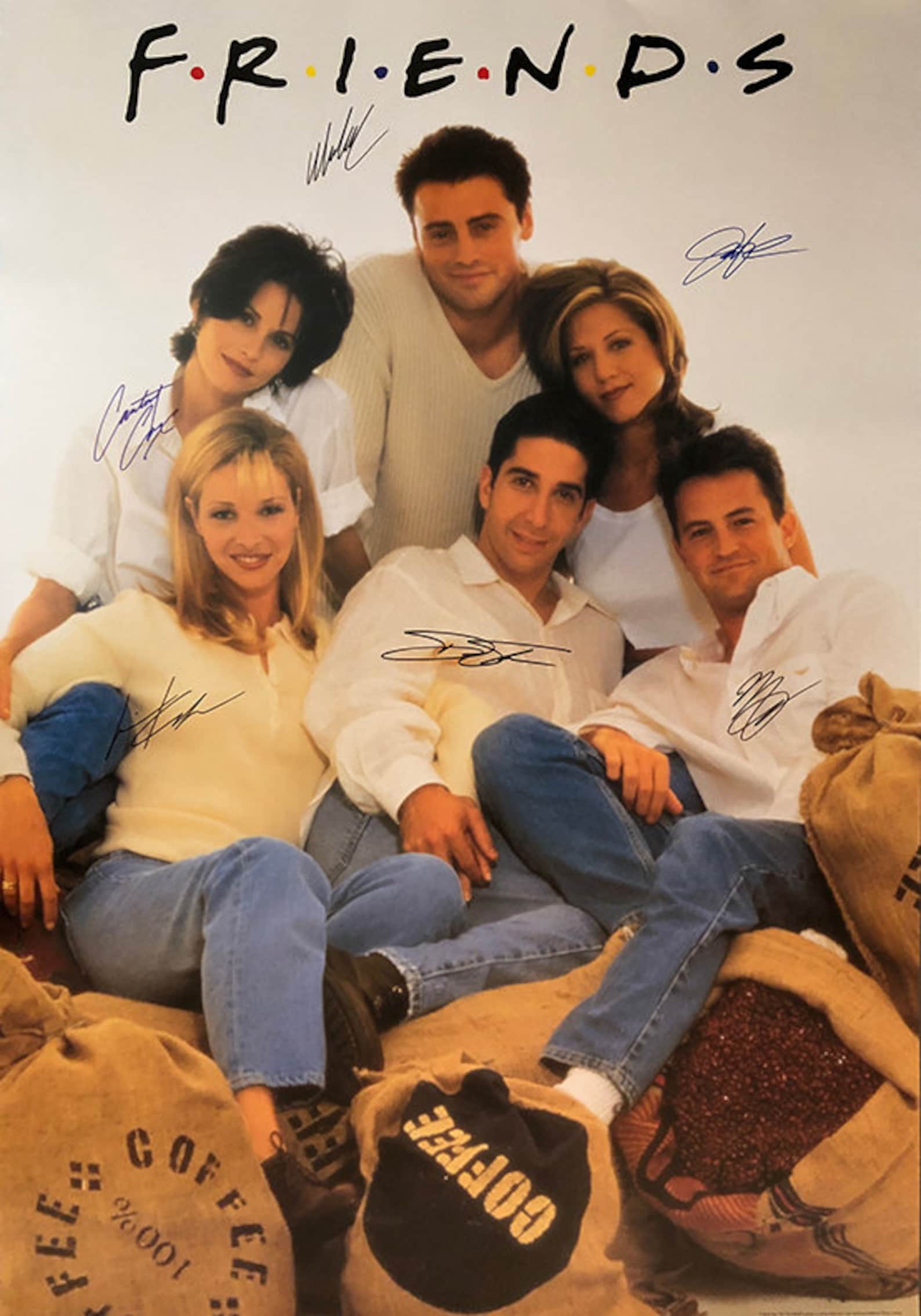 Signed Friends Movie Poster - Etsy