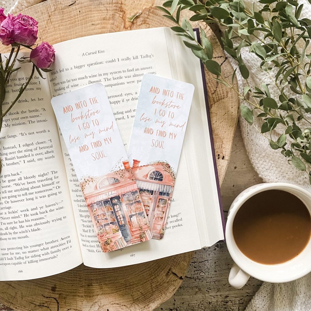 Bookshop Bookmark, Book Store Bookmark, Bookish Quotes, Book Lover Gift ...