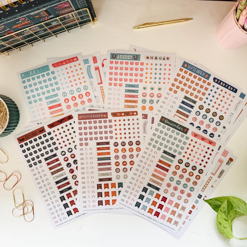 Book Stickers - Etsy