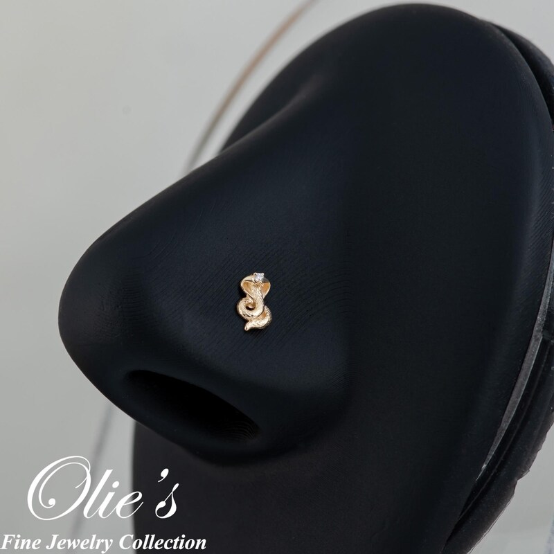 Snake Nose Ring - Etsy