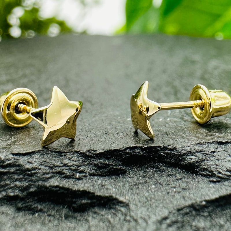 Star Earrings - Etsy