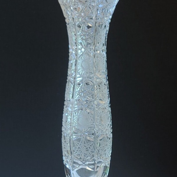 Kusak Crystal Vase - Etsy