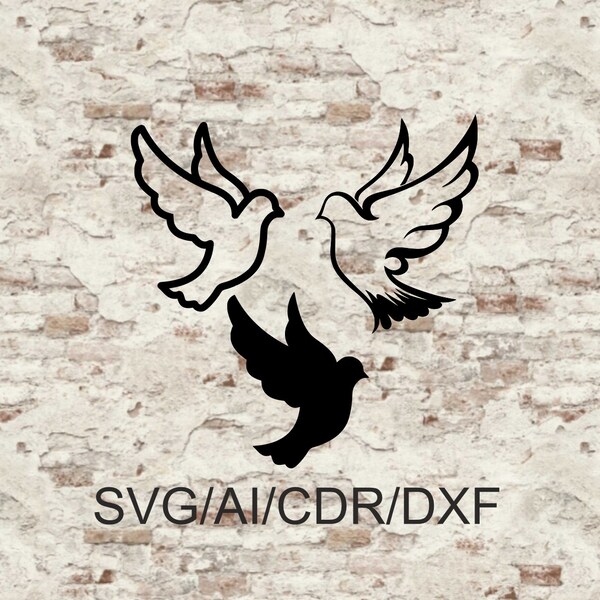 Dove Svg - Etsy