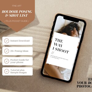 Boudoir Posing Guide, Sexy Shot List, Boudoir Photography Tips ...