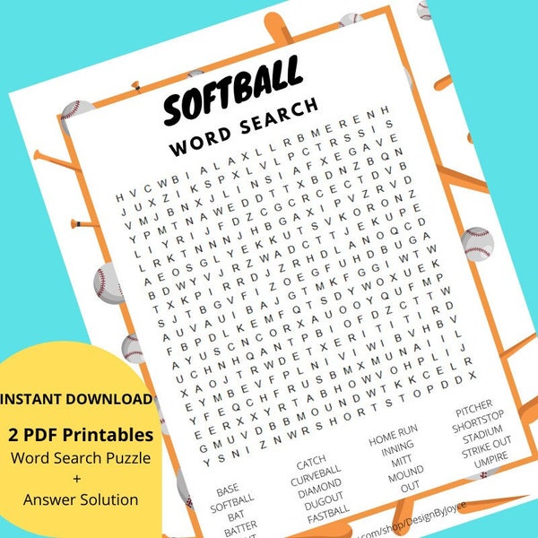 Printable Adult Word Search - Etsy