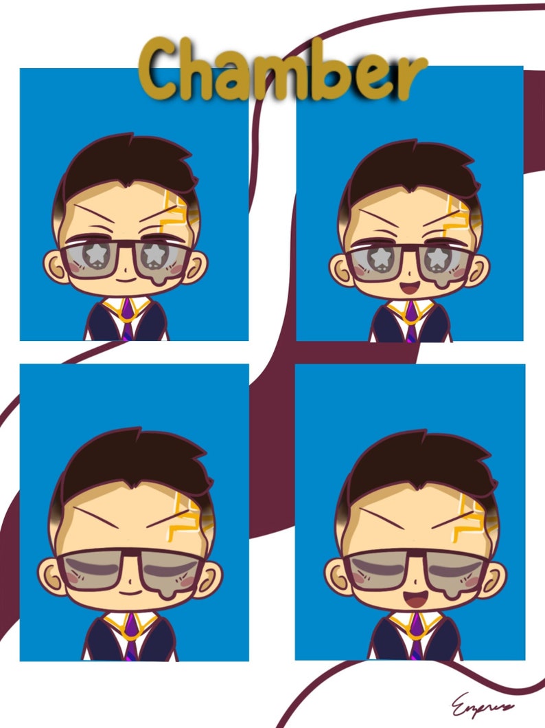 Pngtuber Chamber Valorant - Etsy