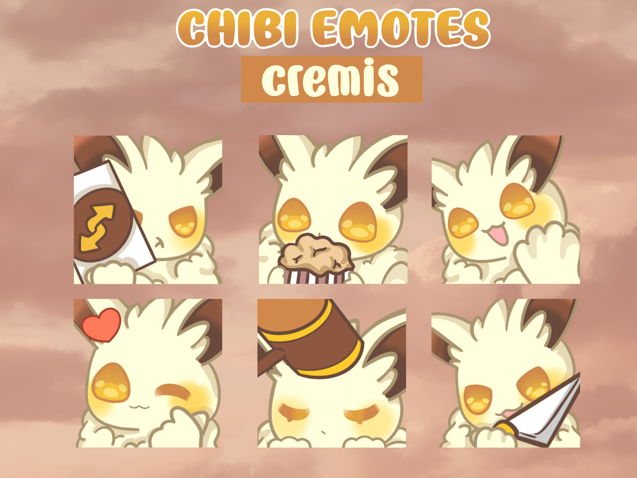 Cremis Emote Set Palworld for Twitch and Discord - Etsy