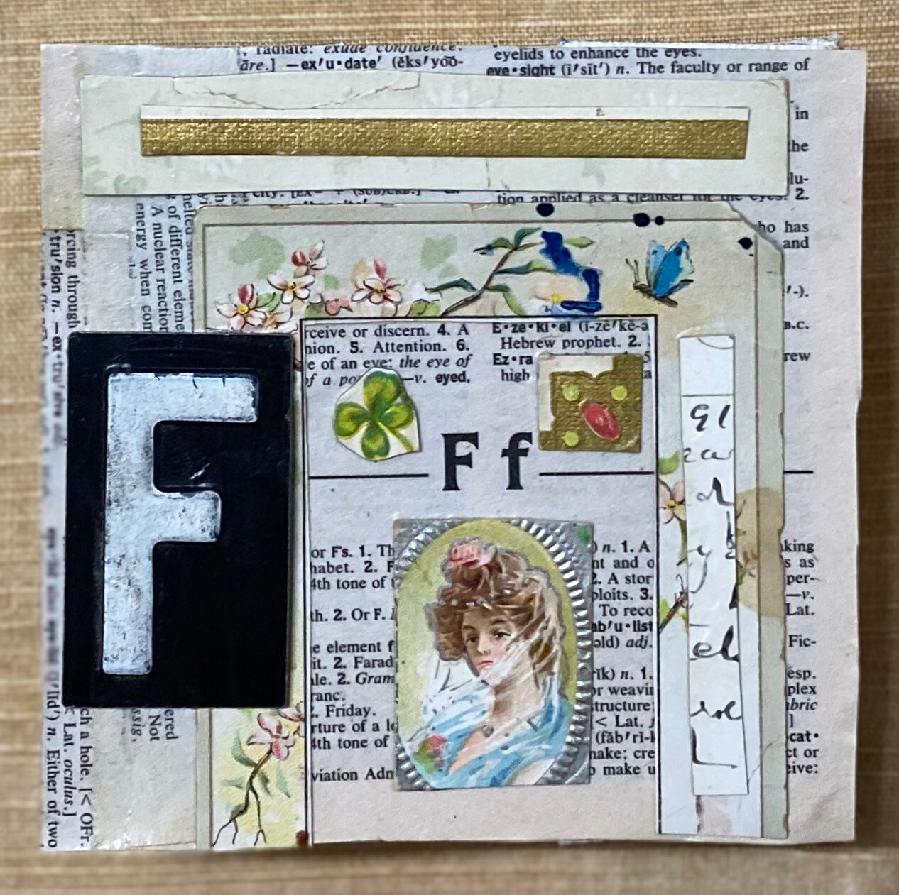 Collage de letras del alfabeto - Etsy México