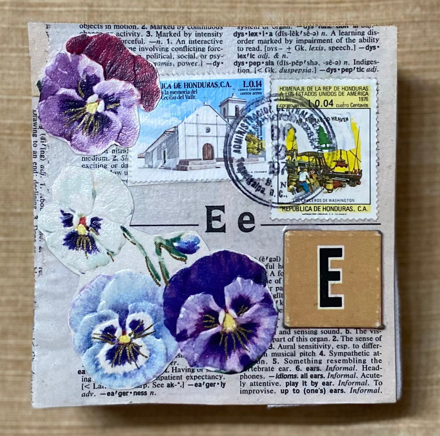 Collage de letras del alfabeto - Etsy México