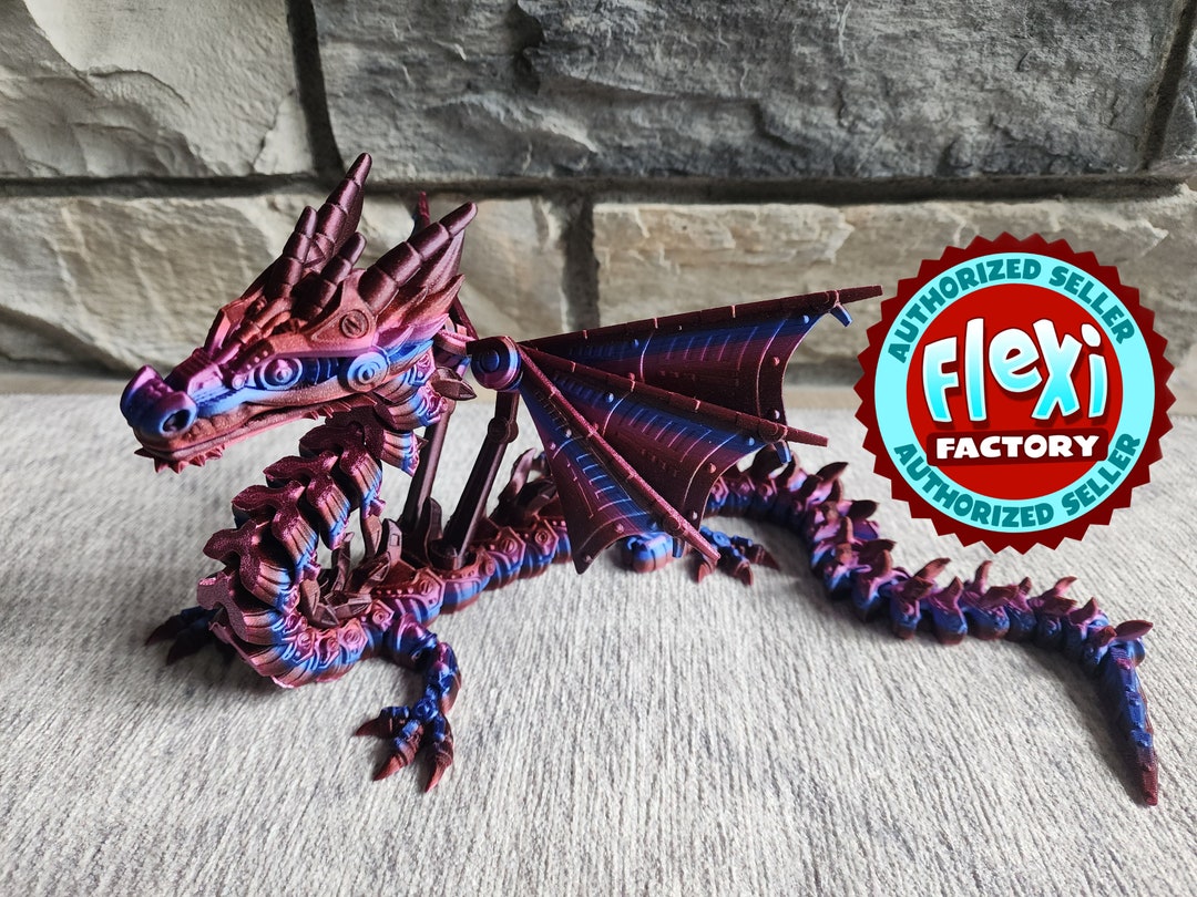 Flexi Mech Dragon - Etsy