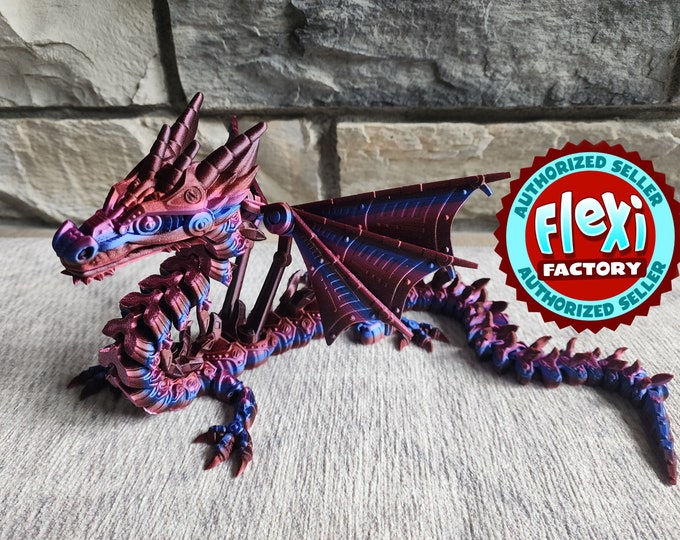 Flexi Mech Dragon - Etsy