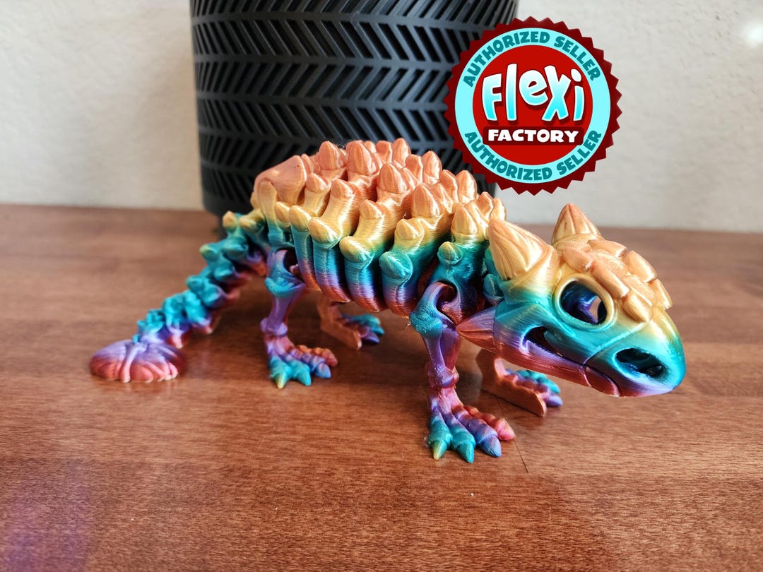 Flexi Skeleton Ankylosaurus - Etsy