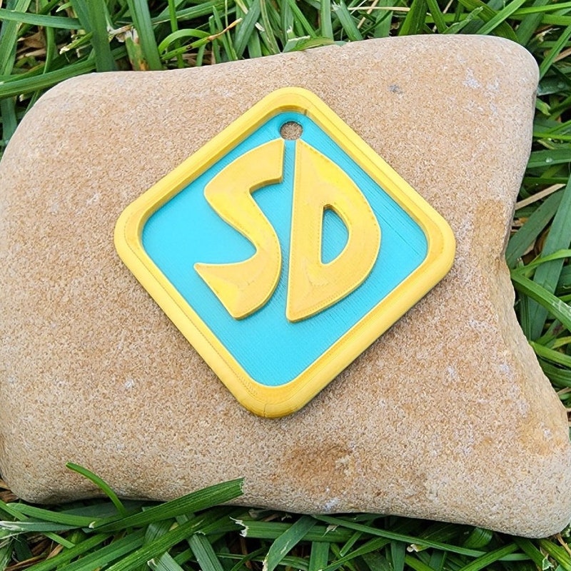 Scoobydo Dog Tag - Etsy