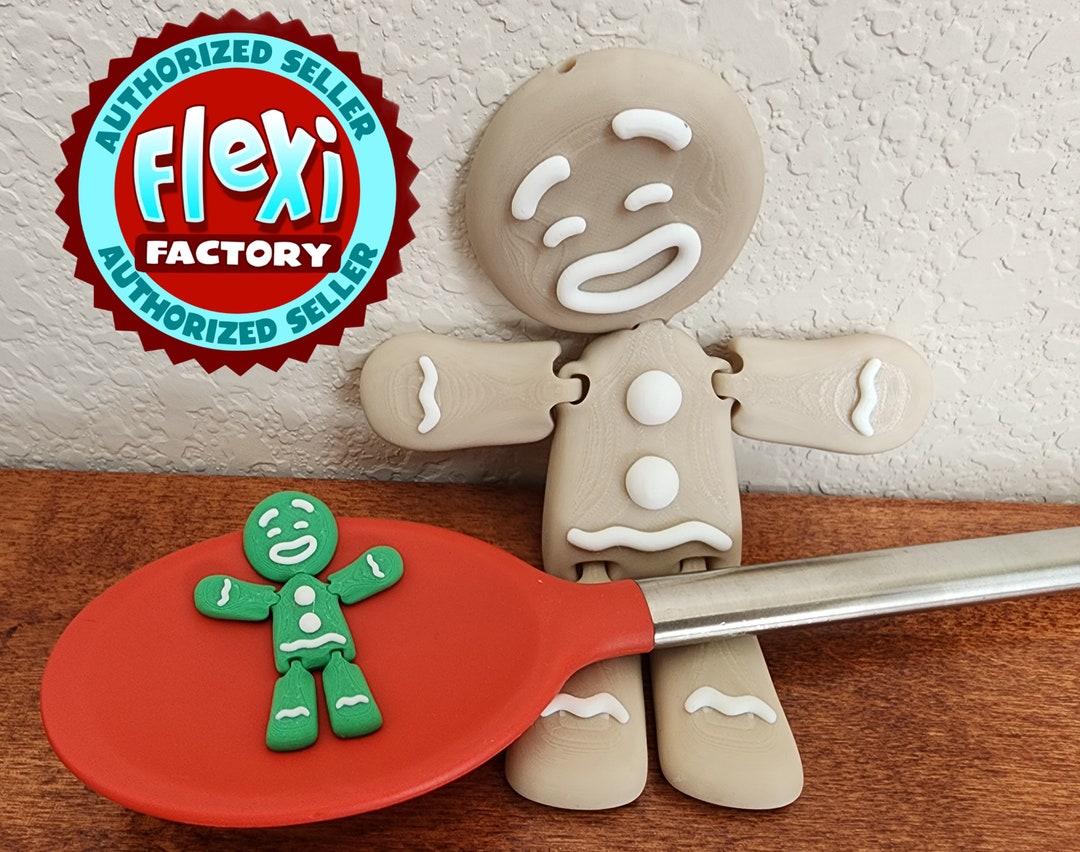 Flexi Gingerbread Man - Etsy