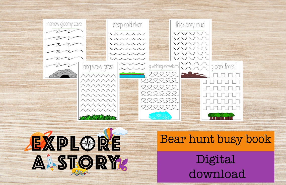 Toddler Busy Book Printable, First Learning Binder, Educational ...