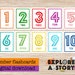 Number Recognition Flash Cards. Montessori. Preschool and Toddler ...
