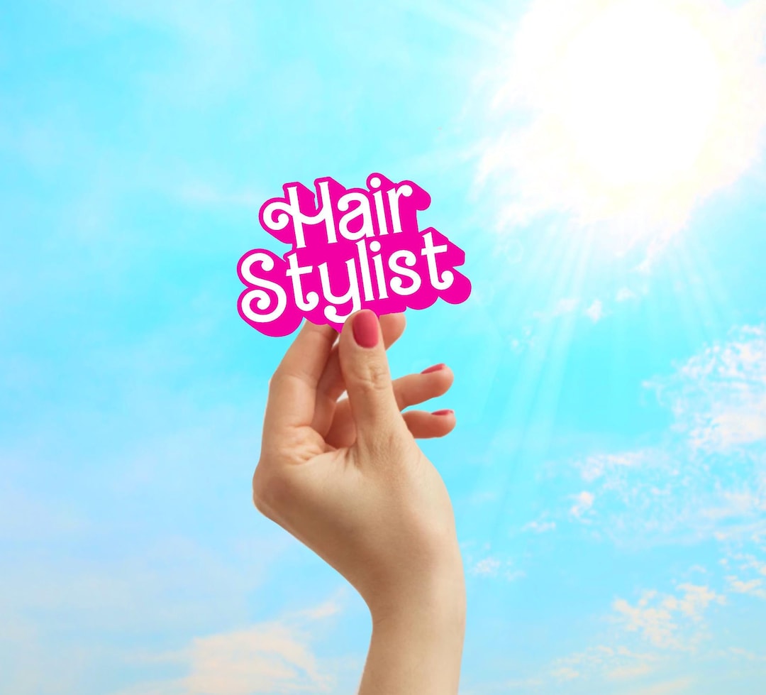 Hair Stylist Sticker - Hair Sylist Decal - Hair Stylist Gift - Etsy