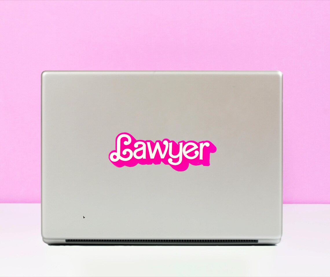 Pink Lawyer Sticker – Law School Graduation Gift - Etsy