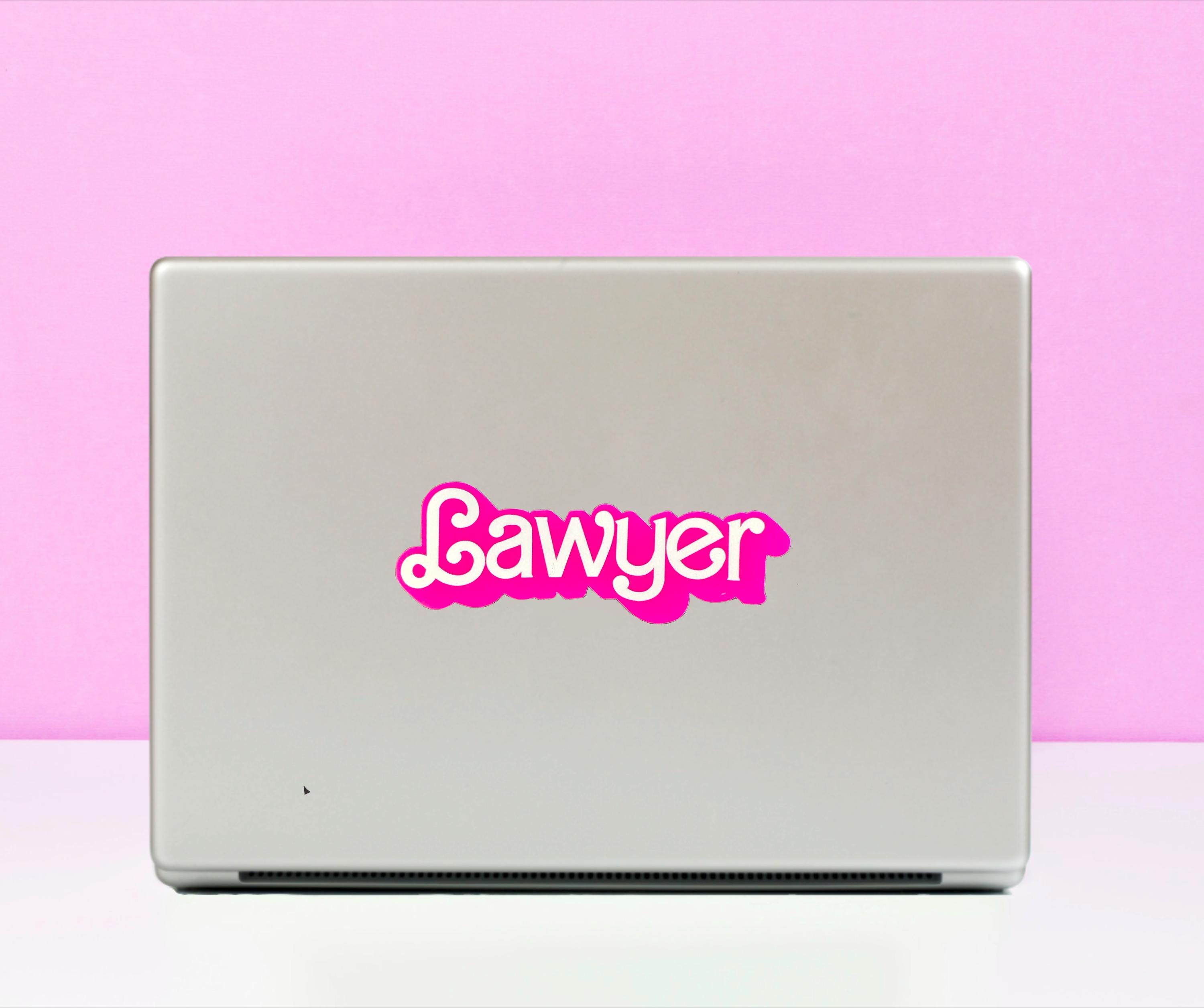 Pink Lawyer Sticker – Law School Graduation Gift - Etsy