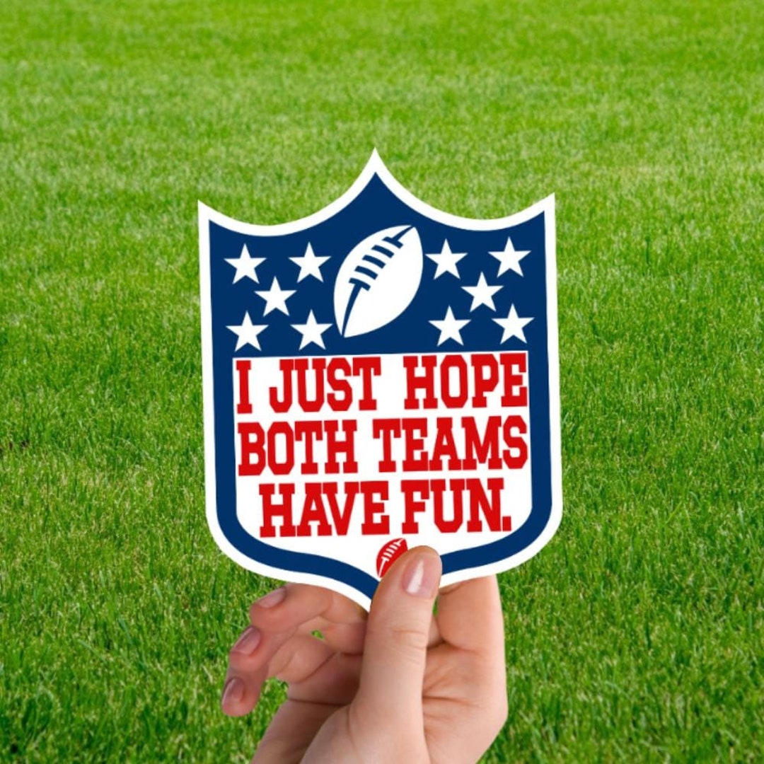 Football Logo Sticker | Super Bowl Sticker - Etsy
