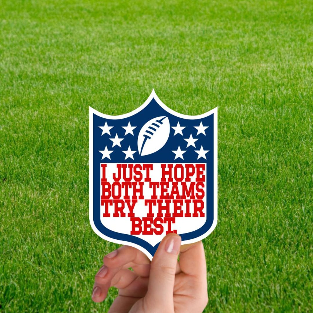 Football Logo Sticker Super Bowl Sticker - Etsy