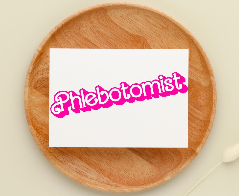 Phlebotomist Sticker - Sticker for Phlebotomy - Etsy
