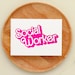 Social Worker Sticker: Pink Vinyl Decal, LCSW MSW Gift - Etsy