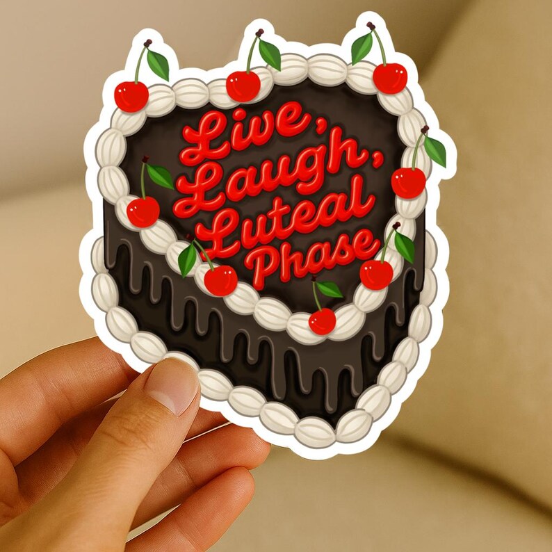 PMDD Awareness Sticker: Luteal Phase Humor - Women's Health - Etsy