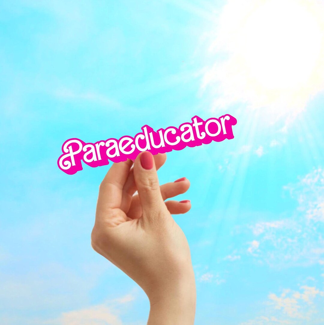 Paraeducator Sticker Para Sticker Back to School Gift for Para - Etsy