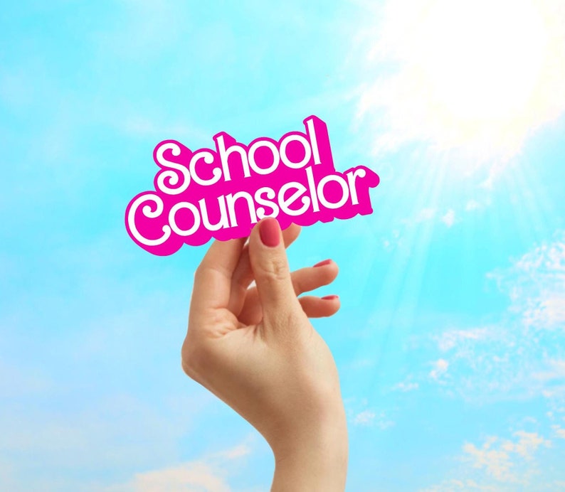 School Counselor Vinyl Sticker – School Counseling Gift - Etsy