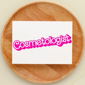 Cosmetologist Sticker - Sticker for Hair Stylists and Make up Artists ...