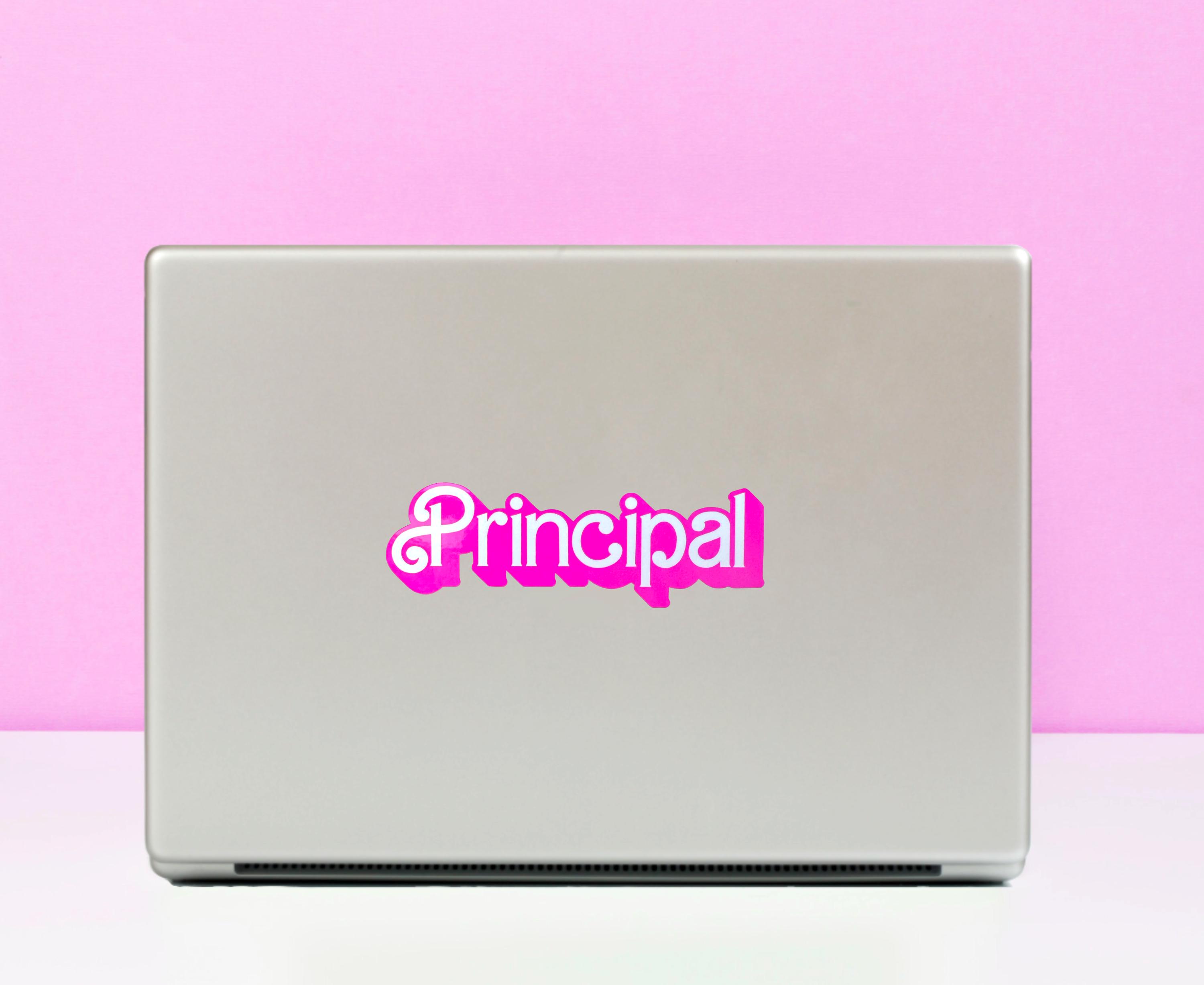 Principal Vinyl Sticker: Back to School Gift for Administrator - Etsy