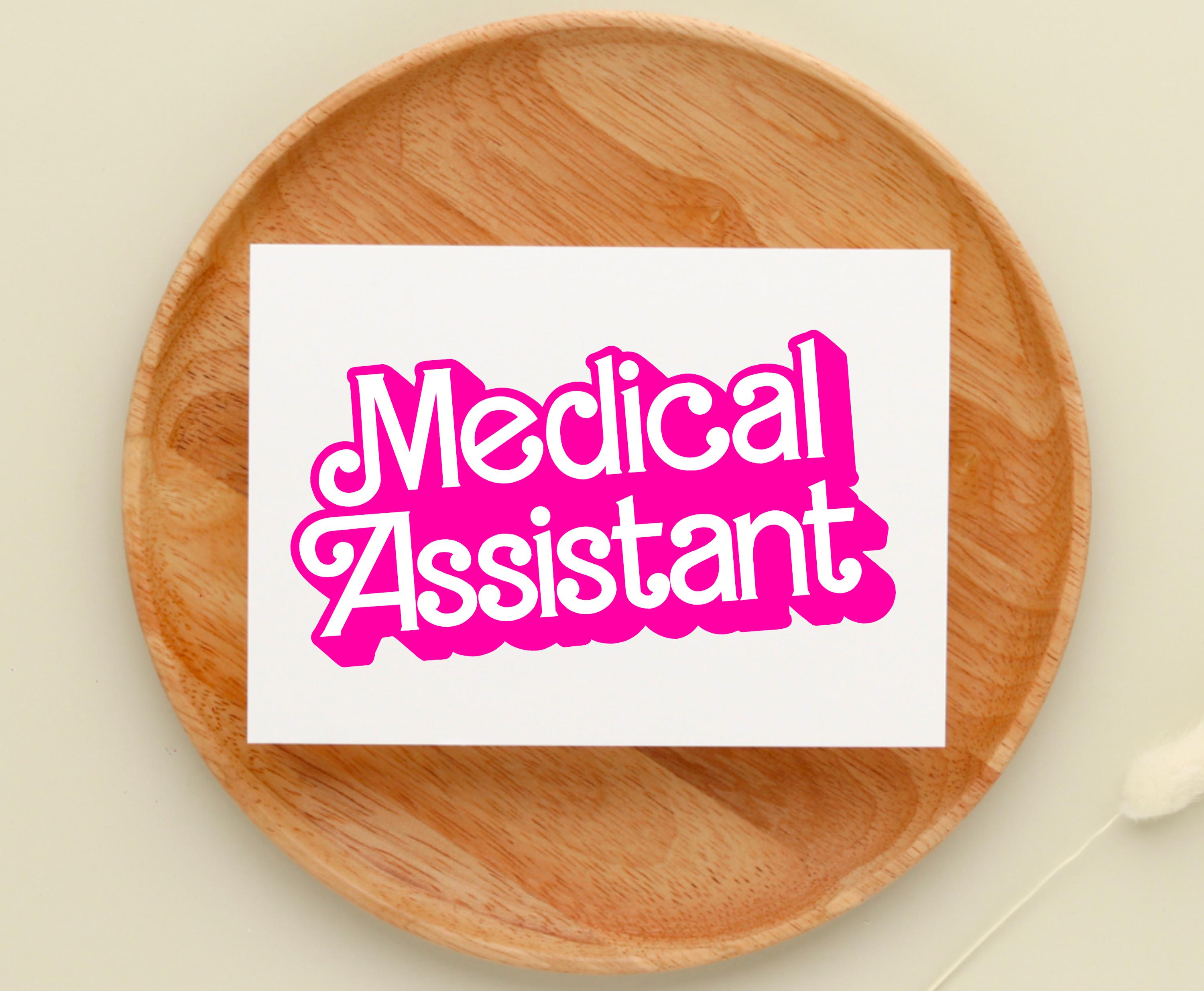 Medical Assistant Sticker - Sticker for Medical Assistants - Etsy