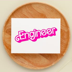 Engineer Sticker Sticker for Female Engineer - Etsy