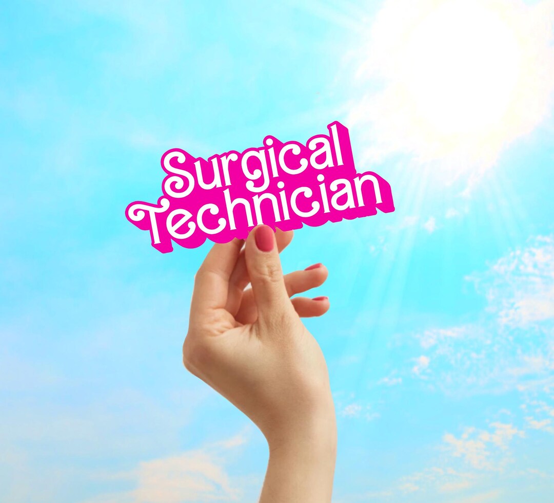 Surgical Technician Sticker - Surgical Technician Decal - Etsy