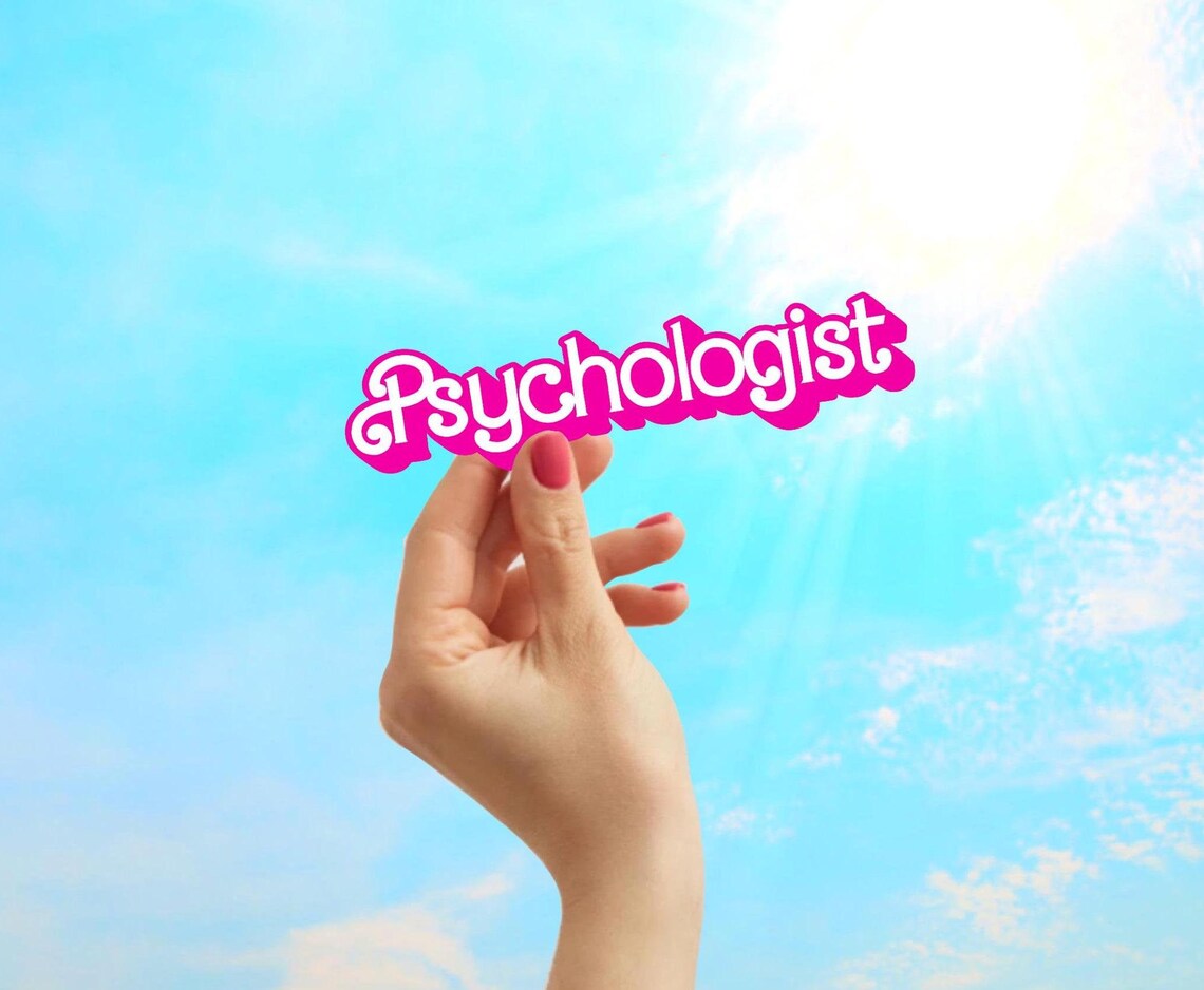 Psychologist Sticker: Mental Health Gift - Etsy