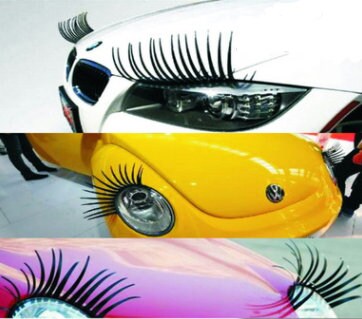 Car Eyelash Stickers - Etsy