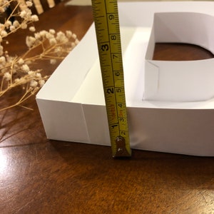 Fillable Box Letter D (size 10inch Tall) - Etsy