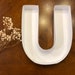Fillable Box Letter U (size 10inch Tall) - Etsy