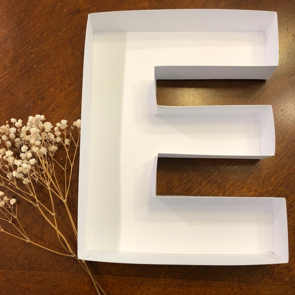 Wooden Letter E - Etsy